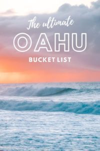 50 Bucket List Things to do in Oahu | Simply Wander