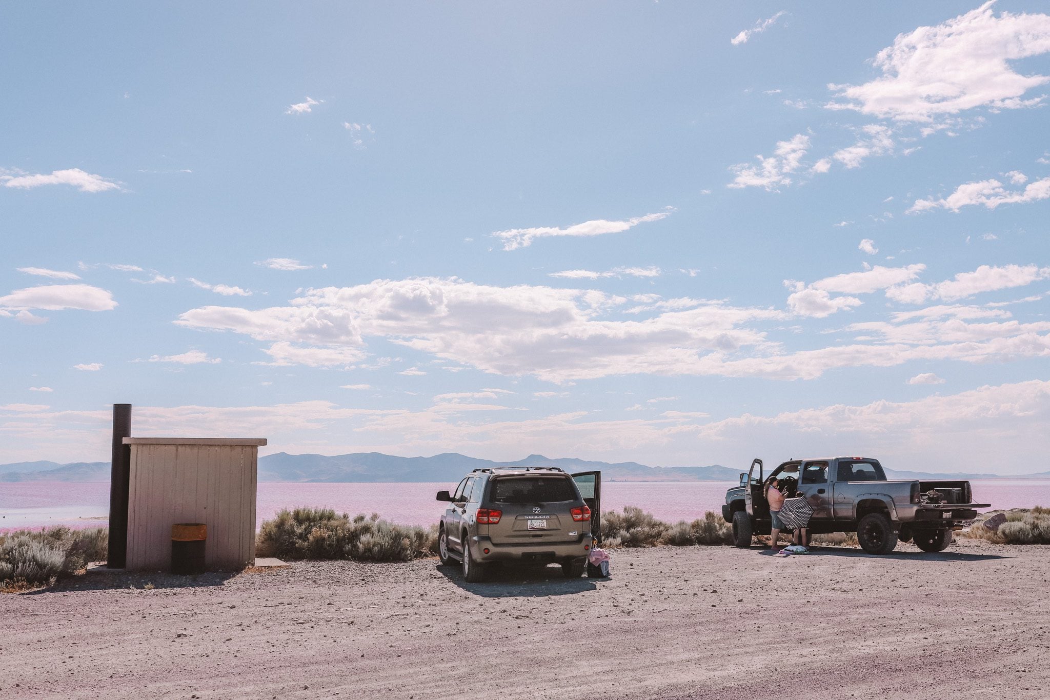A Guide to Utah's Pink Lake at Stansbury Island | Simply Wander